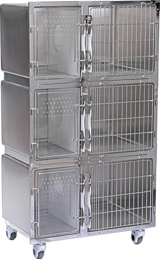 Luxury Stainless Steel Cat Cage