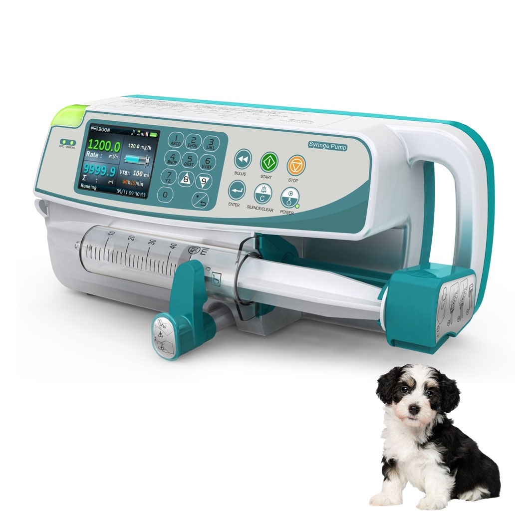 Portable Veterinary Syringe Pump